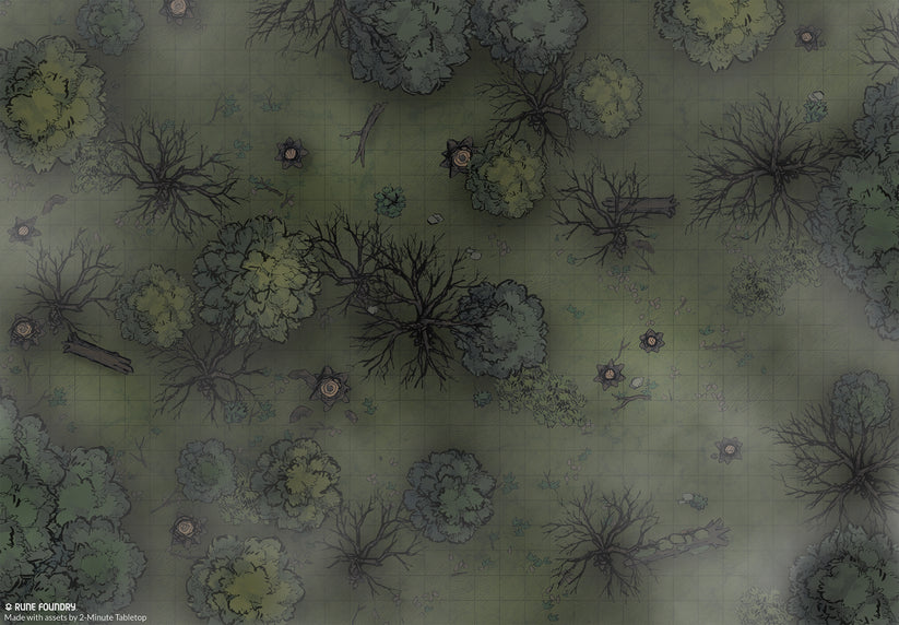Forest Battle Map Pack – Rune Foundry