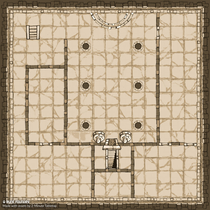 Free Pyramid Battle Maps For Dungeon Masters – Rune Foundry