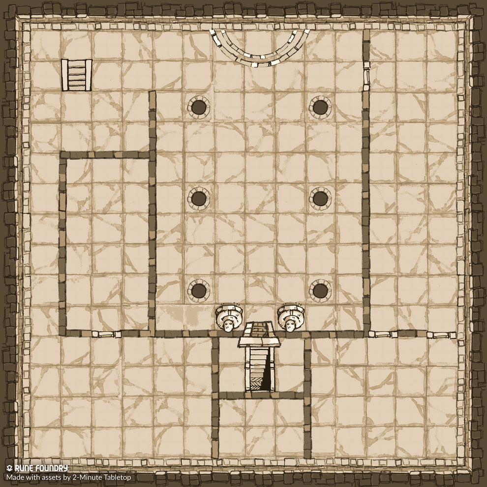Free Pyramid Battle Maps For Dungeon Masters – Rune Foundry