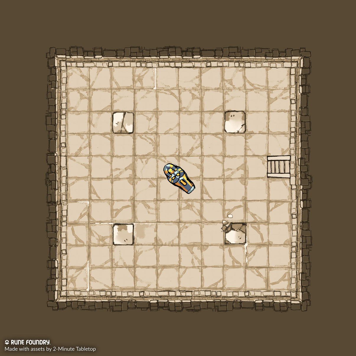 Free Pyramid Battle Maps For Dungeon Masters – Rune Foundry