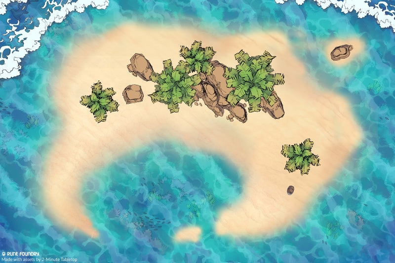 Beach Battle Map Pack – Rune Foundry