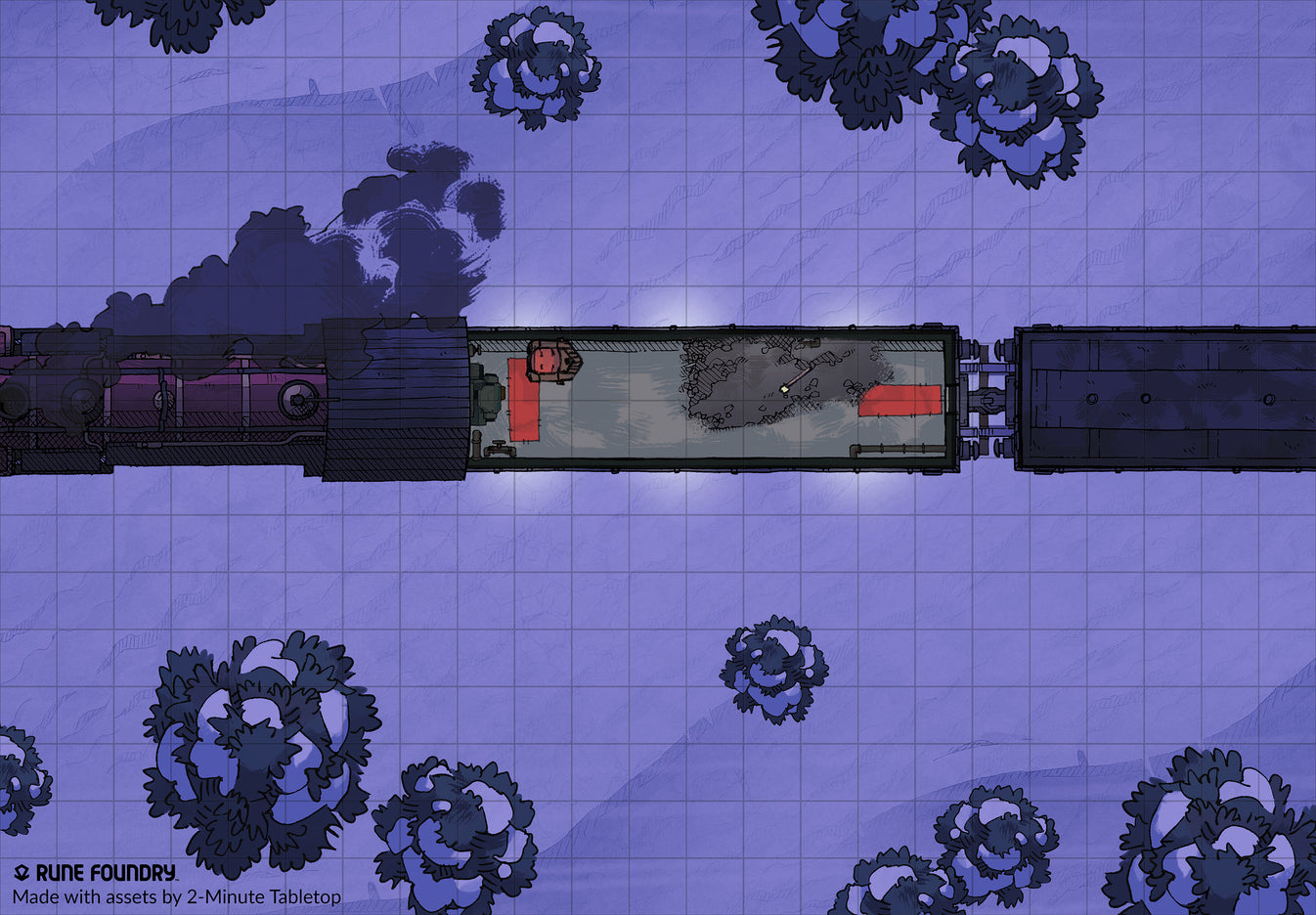 Train Battle Map Pack - Free Download Digital or Print – Rune Foundry