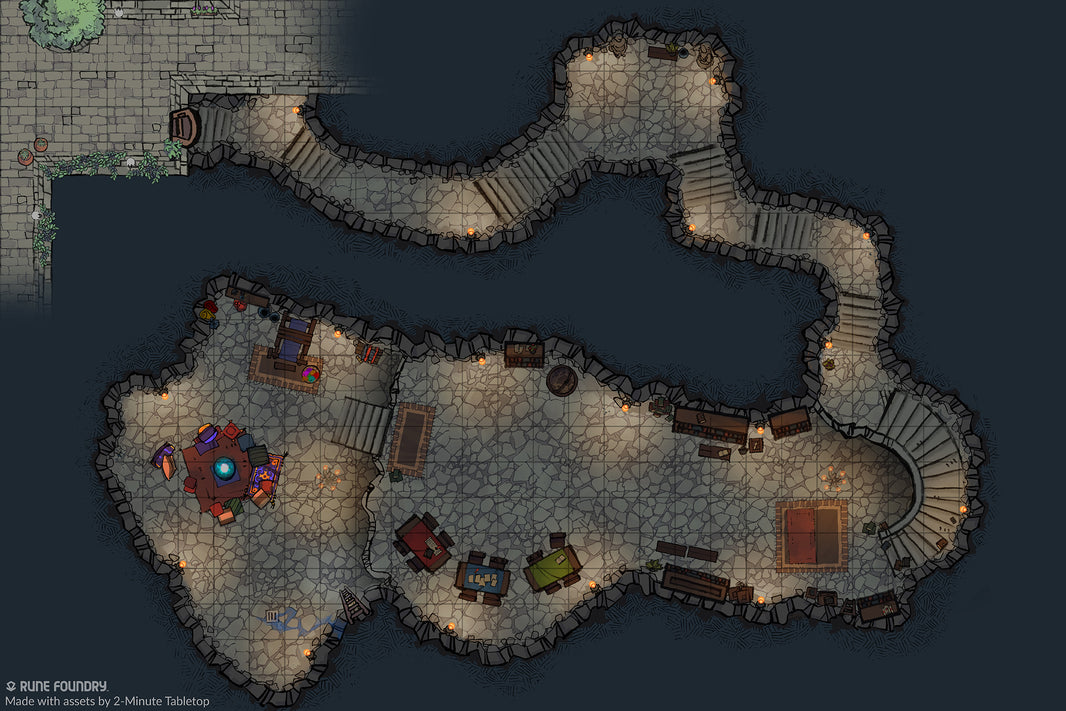 Free DnD Battle Maps - Download Print or Digital for Roll20 or VTT ...