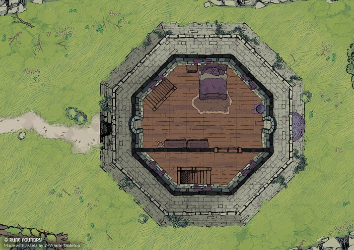 Wizard Tower Battle Maps | Rune Foundry