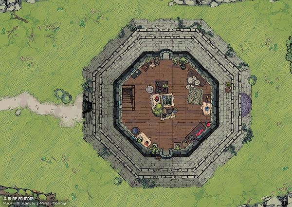 Wizard Tower Battle Maps | Rune Foundry